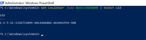 Powershell Get User Sid In Active Directory Shellgeek