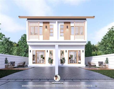 12 ไอเดียแบบบ้าน 2 ชั้นสุดหรู เต็มไปด้วยความสวยทันสมัยที่ลงตัว