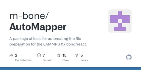 Github M Bone Automapper A Package Of Tools For Automating The File Preparation For The