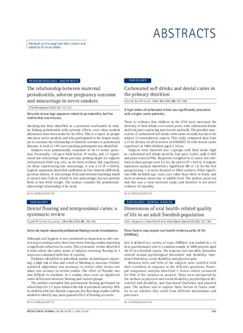 Pdf The Relationship Between Maternal Periodontitis And Preterm Low Birth Weight A Case