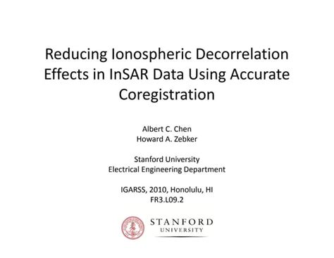 Fr3 L09 Reducing Ionospheric Decorrelation Effects In Insar Data