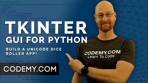 Unicode Dice Roller App Python Tkinter GUI Tutorial 194 YouTube