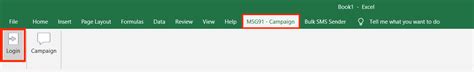 Excel How To Use The Excel Plugin For Sending Campaign