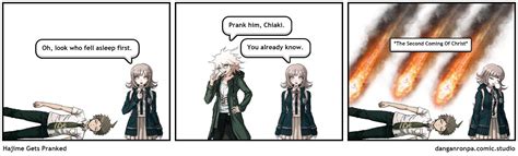 Hajime Gets Pranked R Danganronpa