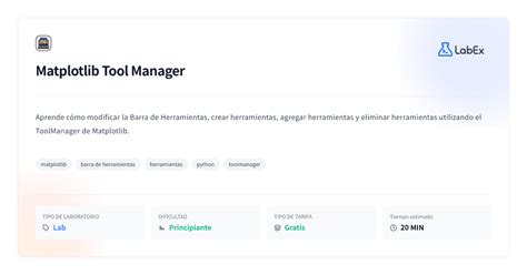 Personaliza La Barra De Herramientas De Matplotlib Con Toolmanager Labex
