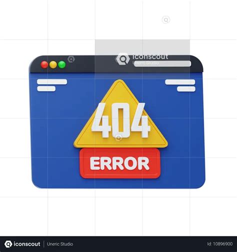 Web Error 3d Icon Free Download Crime And Security 3d Icons Iconscout