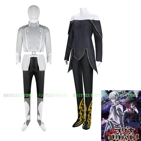 Anime Ragna Crimson Cosplay Crimson Costume Top Pants Hat Set Outfits
