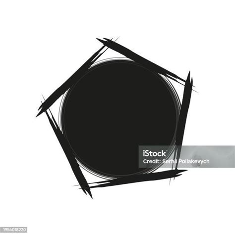 그런 지 기하학적 원 요소입니다 벡터 일러스트 레이 션입니다 주당순이익 10 가능성에 대한 스톡 벡터 아트 및 기타 이미지