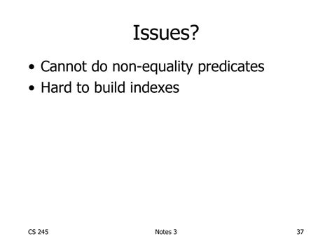 Cs 245 Database System Principles Notes 03 Disk Organization Ppt