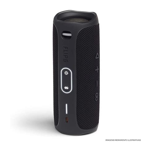 CAIXA DE SOM JBL FLIP 5 BLACK - CAIXA DE SOM JBL FLIP 5 BLACK - JBL