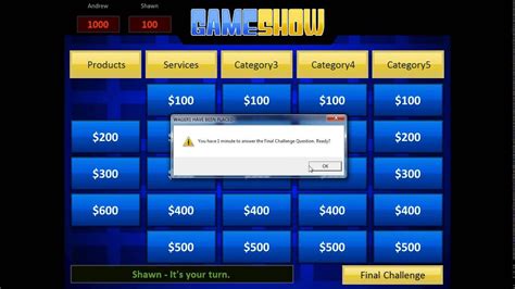 Quiz Show Template Powerpoint
