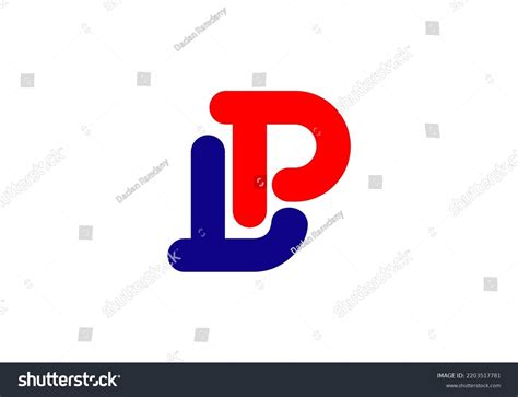 Initials Letter Lp Logo Design Brand Stock Vector Royalty Free