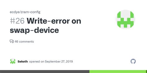 Troubleshooting Dealing With No Available Matching Swap Device Error