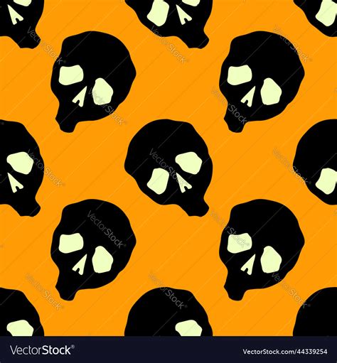 Halloween Celebration Seamless Pattern Royalty Free Vector
