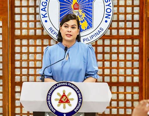 Sara Duterte Prepared To Assume Presidency Onenews Ph