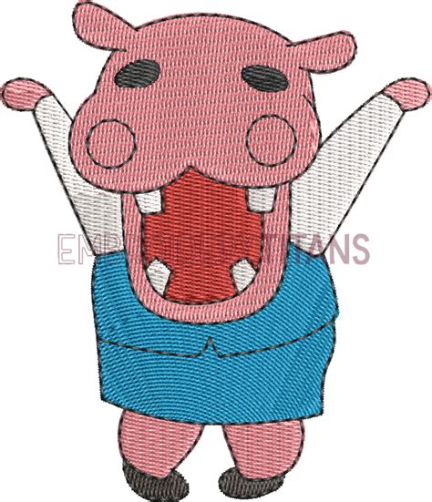 Kabae Aggretsuko Free Machine Embroidery Design Download In Pes Jef Vp3 Formats