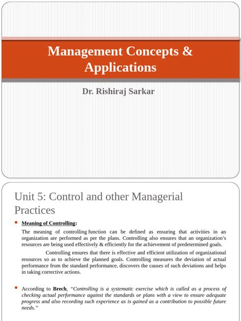 Mca Unit 5 Pdf Occupational Stress Return On Investment