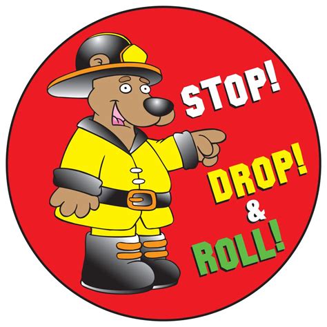 Stop Drop And Roll Printables