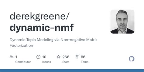 GitHub Derekgreene Dynamic Nmf Dynamic Topic Modeling Via Non Negative Matrix Factorization