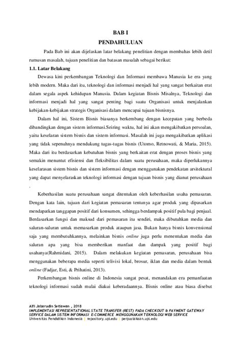 Pdf Implementasi Representational State Transfer Rest Pada Checkout