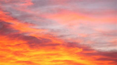 Burning Sky At Sunset Red Sky Abstract Background Stock Video Video Of Clouds Morning