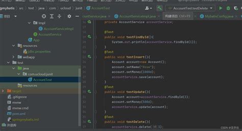 ＜1126学习内容＞spring注解开发与mybatis结合应用 Csdn博客
