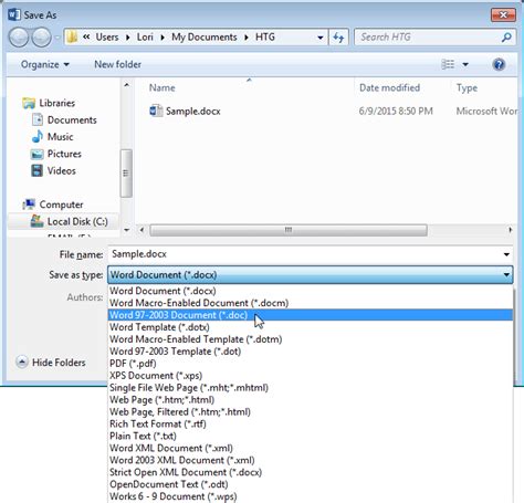 Cách chuyển DOCX sang DOC trong Word đơn giản nhất Tin tức Macstore