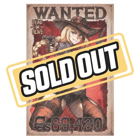 Reverse Cowgirl Wanted Poster Gamer Supps