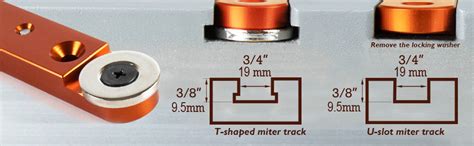 Oskool Miter Slot Runner Slider Bars For Table Saw Miter Bar Crosscut