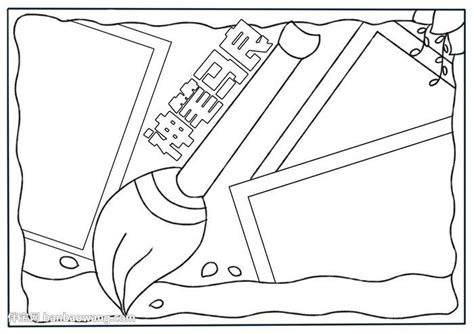 神笔马良手抄报简笔画图片 神笔马良简笔画二年级 画趣文库（我爱生活）