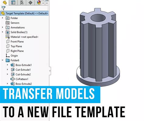 How To Transfer Your Solidworks Models To New Templates Goengineer Posted On The Topic Linkedin