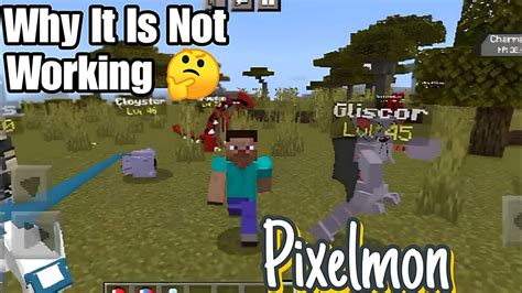 Minecraft Pocket Edition Pixelmon Mod All Problem Fixed YouTube