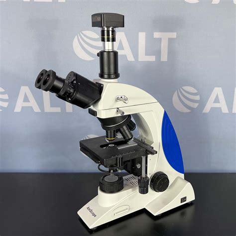 Amscope Bs200 Biological Microscope With Digital Camera Model Mu300
