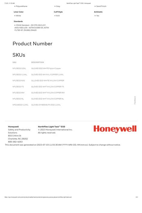 Honeywell Thunderon Northflex Light Task Esd At Best Price In Mumbai Id 2851669065248