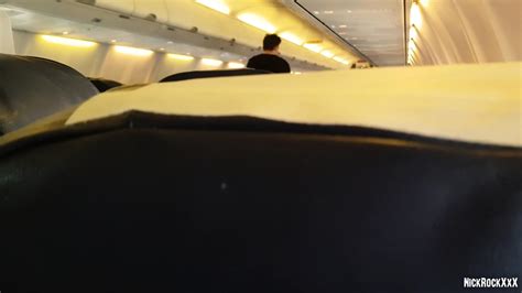 Public Airplane Handjob And Blowjob Bella Mur Bella Blonde Eporner