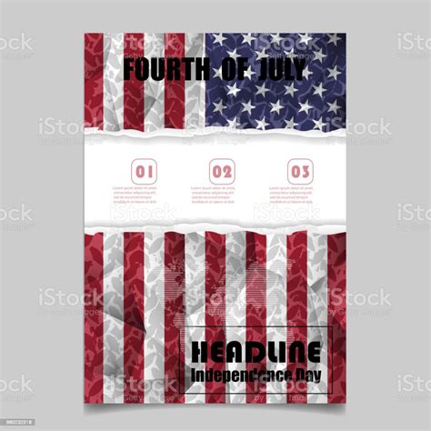 7 월 4 일 독립 기념일 배경 디자인입니다 내셔널 데가 미국 휴가 배너 포스터 인사말 카드 성조기 미국 국기입니다 책 표지 레이아웃 Designannual 표지 템플릿을