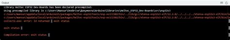 Cannot Compile Heltec Lora 32 V3 On Arduino Ide Ide 2x Arduino Forum