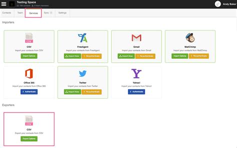 Exporting Contacts To CSV Contactzilla Knowledge Base