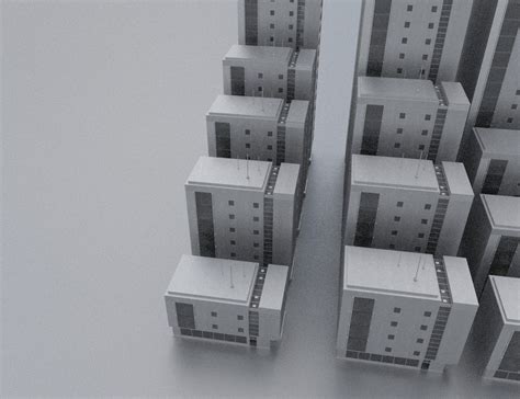 Array House Example Free Vr Ar Low Poly 3d Model Cgtrader