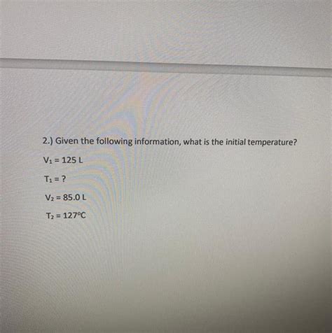 solved 2 given the following information determine the