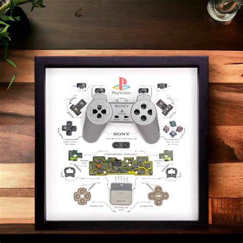 Sony Ps1 Controller Teardown Template Etsy