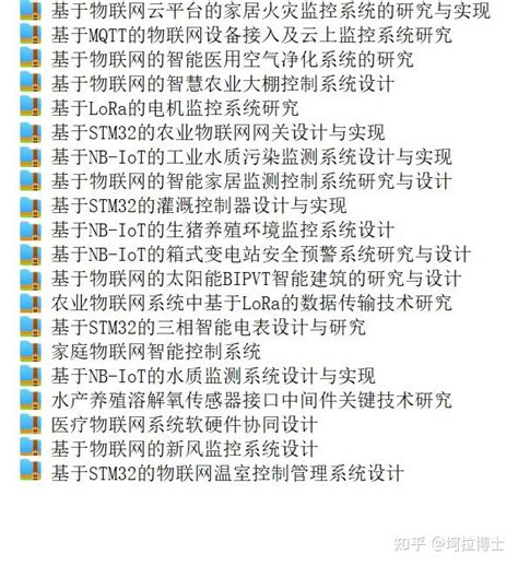 物联网毕业论文题目 个 设计 知乎