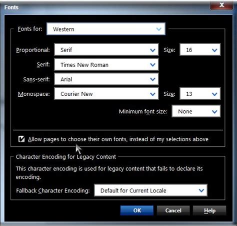 Font Type Size Randomly Change Windows Forums
