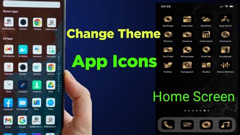 Mobile Ki Theme Kaise Change Karen How To Change Mobile Theme And App Icons YouTube