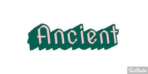 Ancient Word Animated  Logo Designs