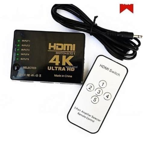 Ultra K Hd X P In P Video Hdmi Switch Splitter Konga Online Shopping