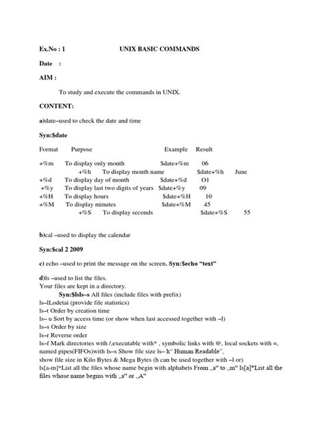 Os Lab Manual 26 04 2023 Pdf Computer File Filename