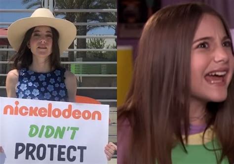 Zoey Actress Protests Outside Nickelodeon They Didn T Protect Me