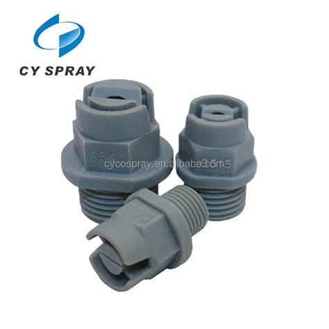 플랫 팬 Patter 플라스틱 노즐 Pcb 산업 플라스틱 스프레이 노즐 팁