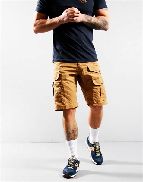 FjÄllrÄven Barents Pro Shorts Buckwheat Brown Terraces Menswear